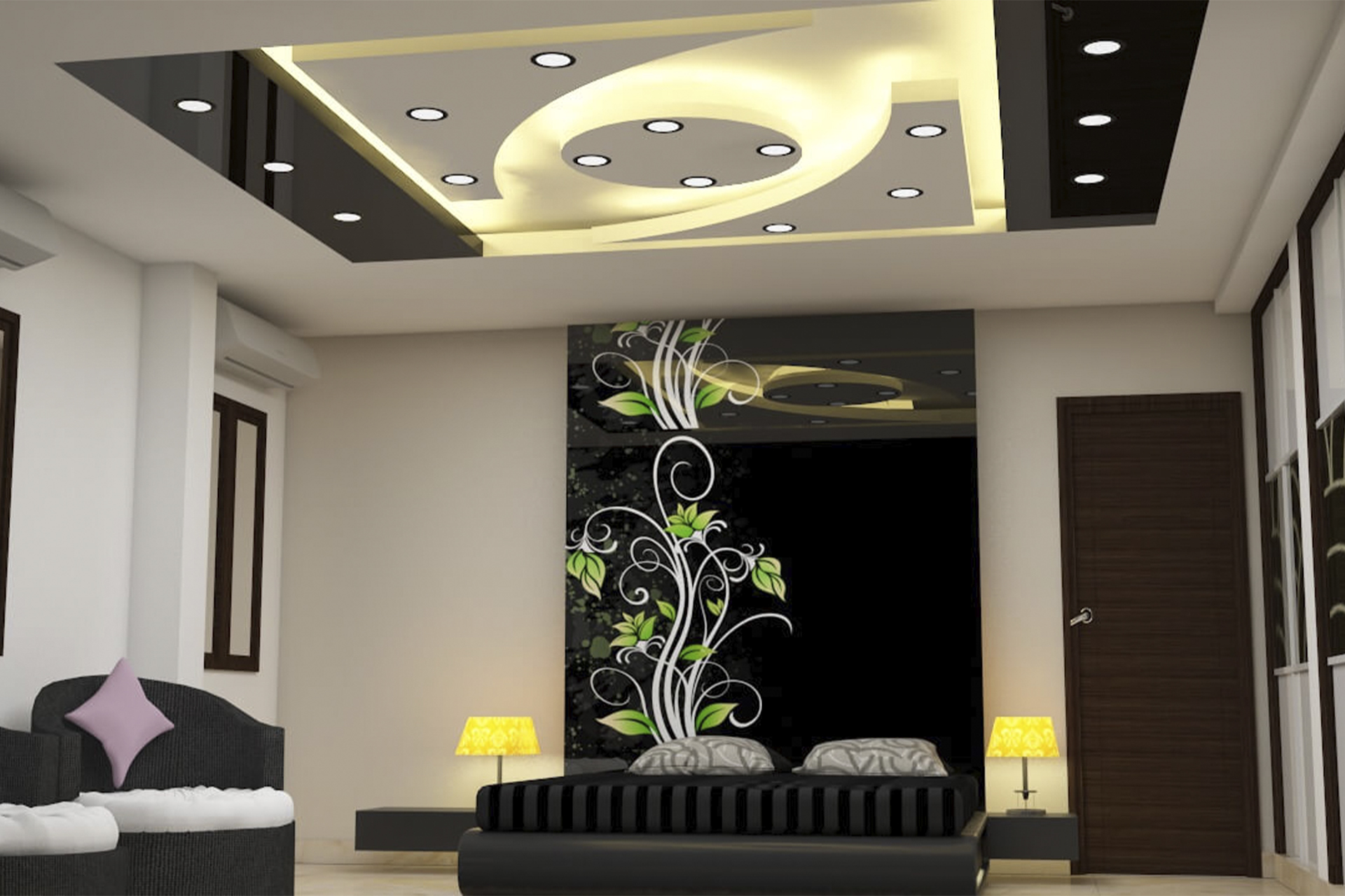 Wall highlights- Wall panellings Paintings – C2C Design Studio